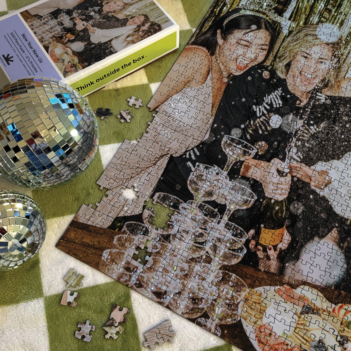 Customized Photo Puzzle, Portrait / Vertical – 1000 Pieces