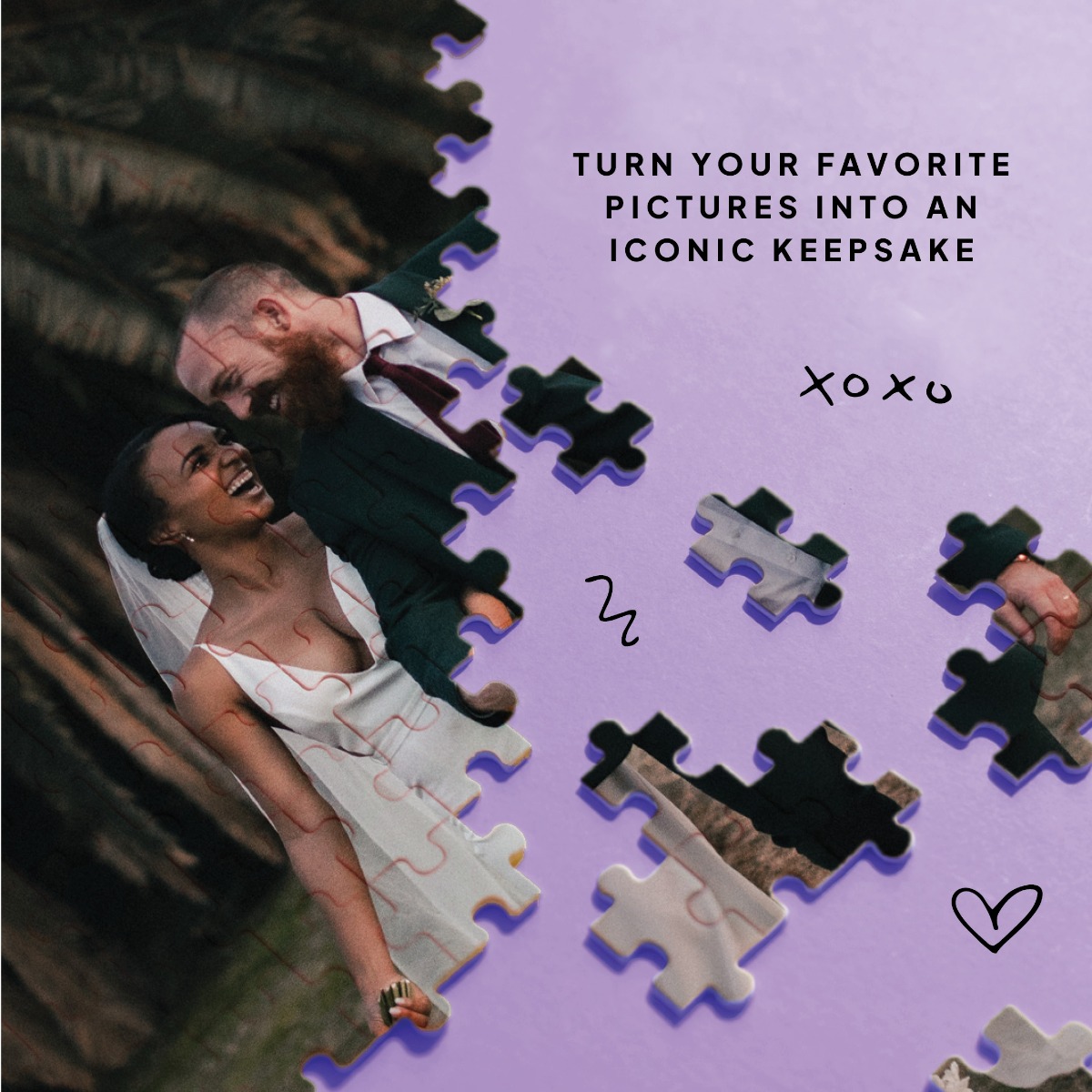 Customized Photo Puzzle, Portrait / Vertical – 1000 Pieces